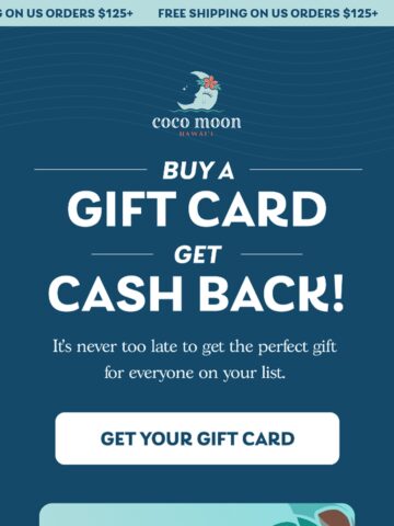 Email Inspiration from Coco Moon Hawaii - Email Love
