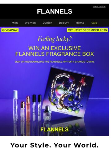 Email Inspiration from FLANNELS - Email Love