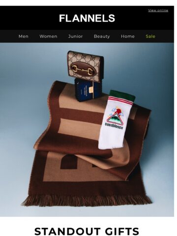 Email Inspiration from FLANNELS - Email Love