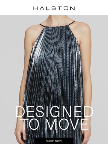 Email Inspiration from Halston - Email Love