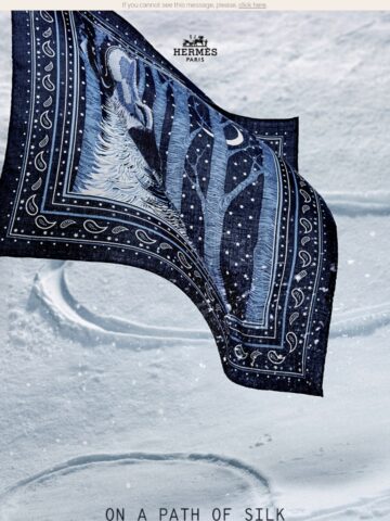 Email Inspiration from Hermès - Email Love