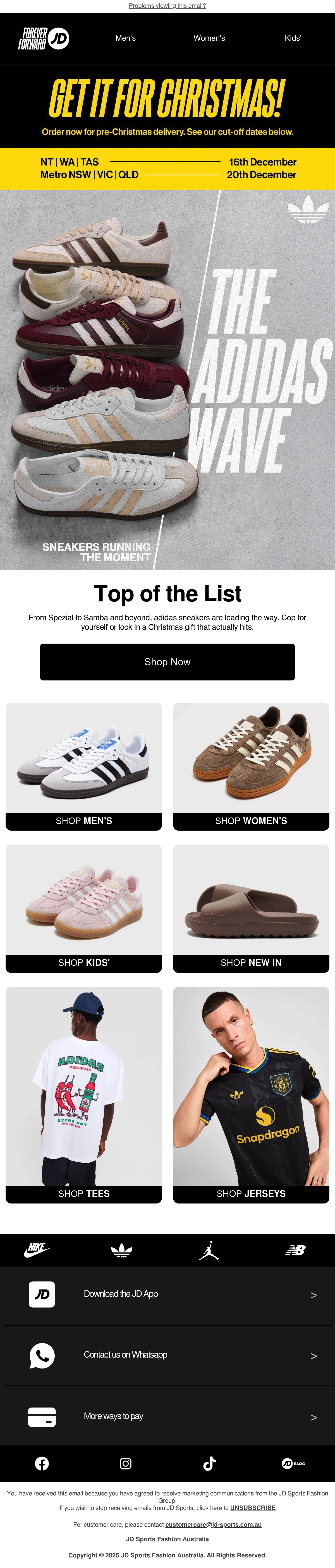 Email Inspiration from JD Sports - Email Love