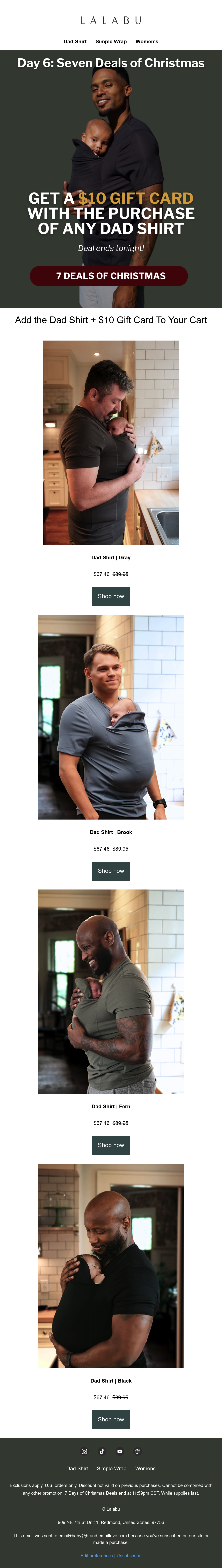 Email Inspiration from Lalabu - Email Love