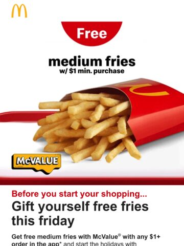 Email Inspiration from McDonald's - Email Love