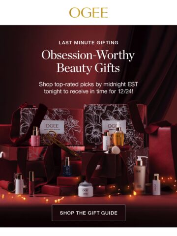 Email Inspiration from Ogee - Email Love