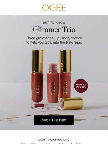 Email Inspiration from Ogee - Email Love