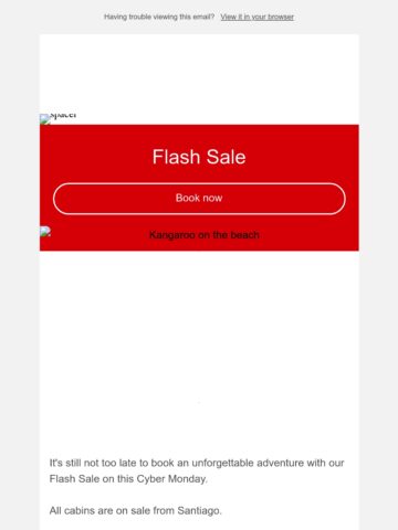 Email Inspiration from Qantas Red Email - Email Love