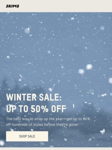 Email Inspiration from SKIMS - Email Love