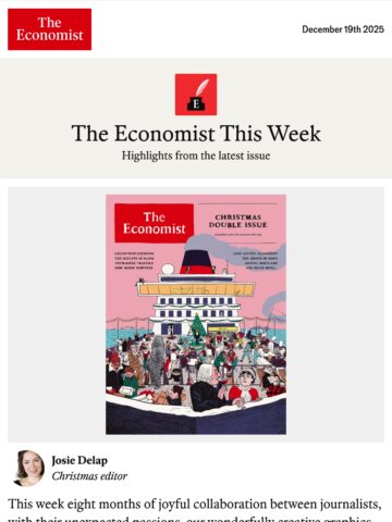 Email Inspiration from The Economist - Email Love