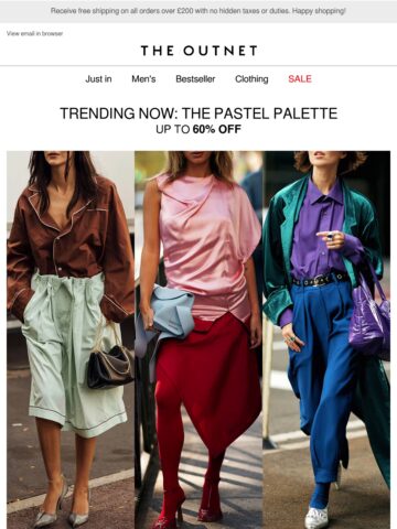 Email Inspiration from THE OUTNET - Email Love