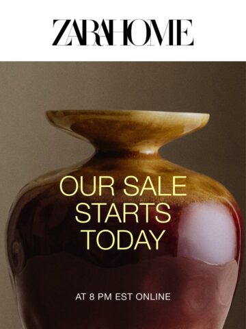 Email Inspiration from Zara Home - Email Love
