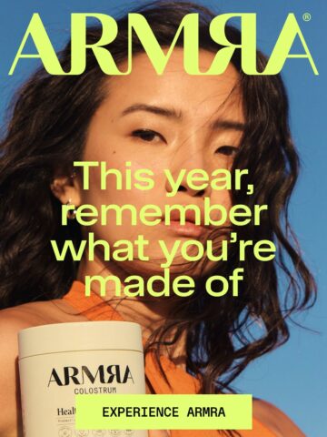 Email Inspiration from ARMRA Colostrum - Email Love