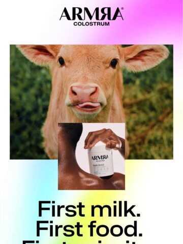 Email Inspiration from ARMRA Colostrum - Email Love