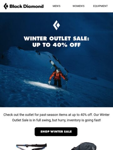 Email Inspiration from Black Diamond - Email Love