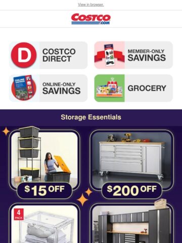 Email Inspiration from Costco Wholesale - Email Love
