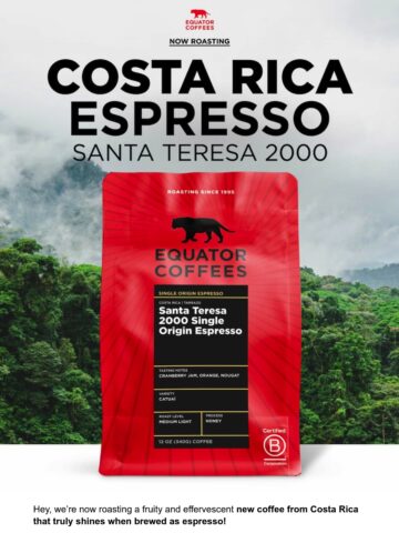 Equator Coffees Emails and Newsletters