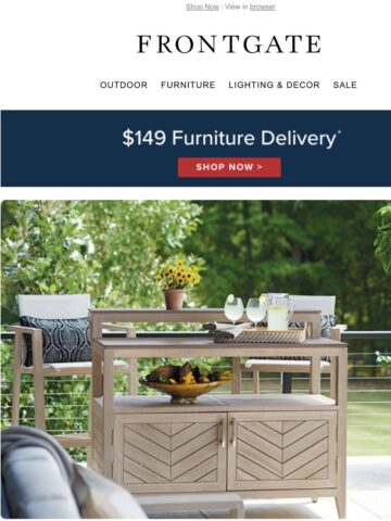 Email Inspiration from Frontgate - Email Love