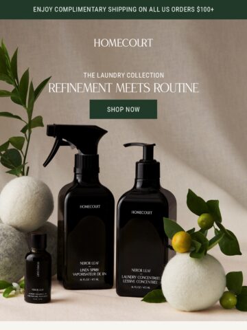 Email Inspiration from Homecourt - Email Love