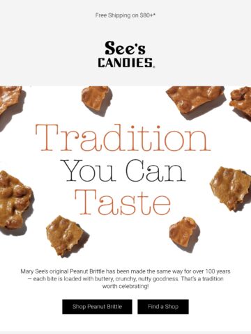 Email Inspiration from See's Candies - Email Love
