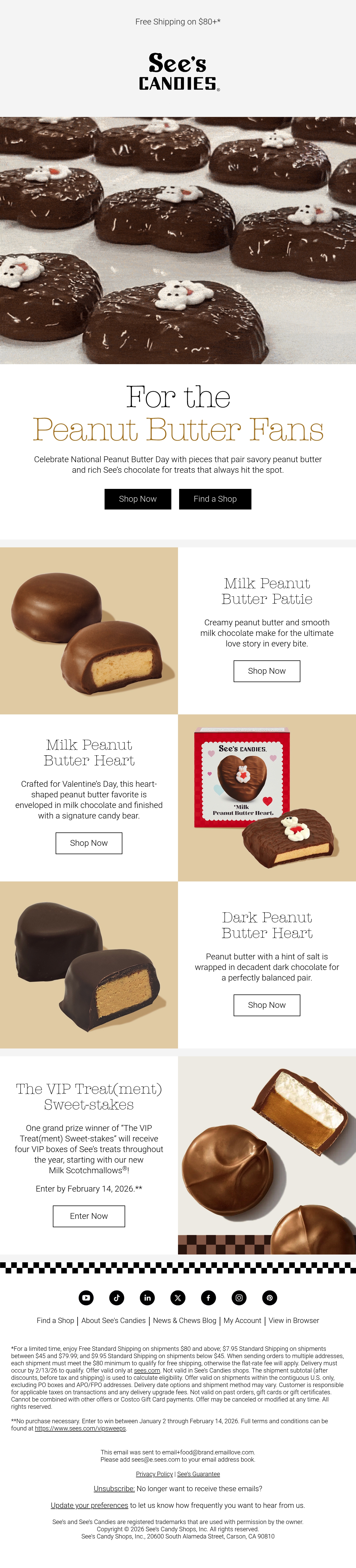 Email Inspiration from See's Candies - Email Love